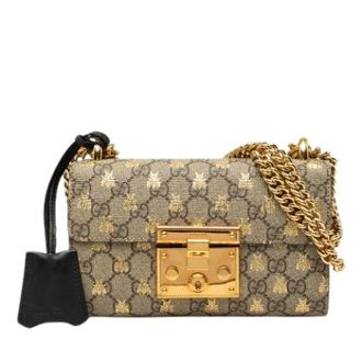 Gucci Pre-owned Padlock Crossbody - Femme - Pre-owned - Beige - Taille: ONE Size
