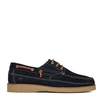 Mustang Jeans Halbschuhe Mustang 4969-301 Dunkelblau