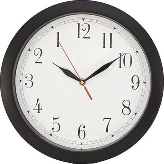 Out of the Blue Deko-Objekt/Umgekehrte Wanduhr/Durchmesser: 28 cm