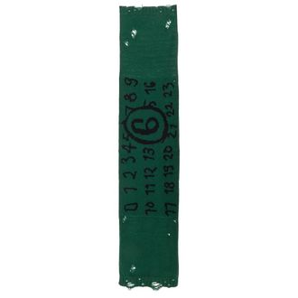Maison Margiela Baumwollschal - - Accessories - unisex - Gr&uuml;n - ONE SIZE
