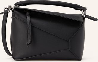 Loewe Handtasche Puzzle Edge Mini schwarz