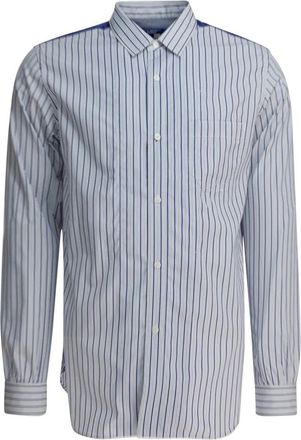 Junya Watanabe Homme, Chemises, Bleu, Taille: M Wp-B015-W25 Shirt