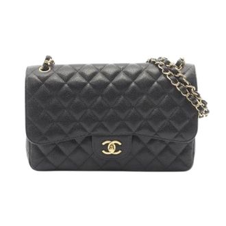 Chanel Pre-owned Classic Caviar Skin Shoulder Bag - - Pre-owned - Damen - Schwarzk - ONE SIZE