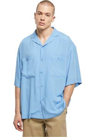 Urban Classics Herren Hemd Oversized Resort Shirt horizonblue XXL