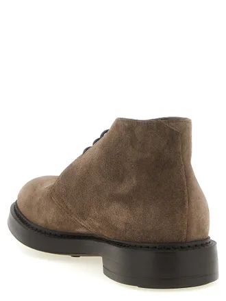 Doucal's Suede Chukka Boot - Taupe