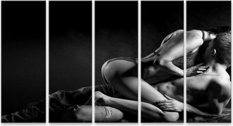 Islandburner Sexy Paar Sinnlich Erotik Spitze Schlafzimmer Nachtclub Leinwand Bild Wandbilder Bilder