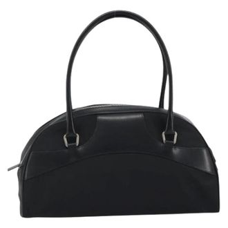 Prada Sac &agrave; main vintage en cuir Pre-owned - Femme - Pre-owned - Noir - Taille: ONE Size