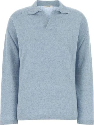 The Row Homme, Tops, Bleu, Taille: XS Niosa Top