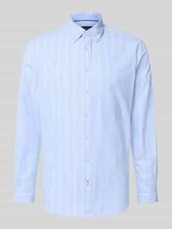 Christian Berg Regular Fit Freizeithemd mit Button-Down-Kragen