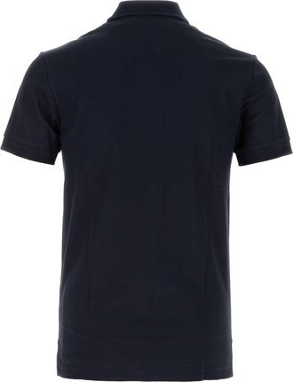 Burberry Piquet Cotton Polo Shirt - Navy