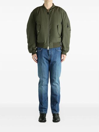 Givenchy Cotton-Polyamide Bomber Jacket - Green