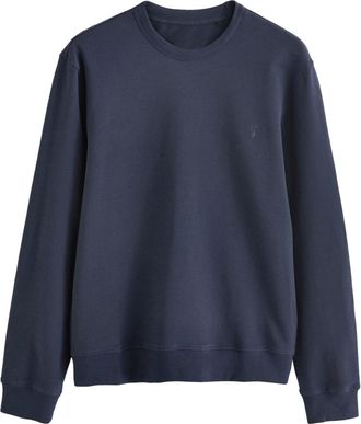 Next Herren Standard Leichtes Sweatshirt mit Rundhalsausschnitt 100% Baumwolle Marineblau 3XL