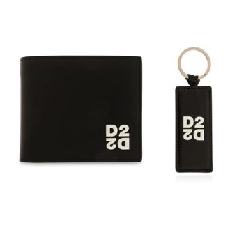 Dsquared2 Kreditkartenetui und Schl&uuml;sselanh&auml;nger - - Accessories - Herren - Schwarzk - ONE SIZE