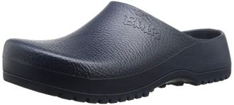 Birkenstock Super Birki Clog Erwachsene Clog Kork-Latex-Fußbett Sohlenprofil, Groesse 37, marine