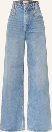 Isabel Marant Marant &Eacute;toile Wide Leg Jeans Lemony blau