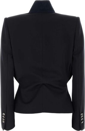 Alexander McQueen Navy Giacche E Gilet Jacket