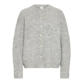 Ichi Ihbelablue CA Strik 20124195 - - Knitwear - Damen - Grau - S