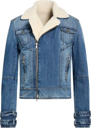 Balmain JACKEN & M&Auml;NTEL - Jeansjacken/M&auml;ntel auf YOOX.COM