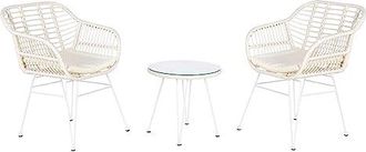 DKD Home Decor Tisch mit 2 Stühlen, Standard