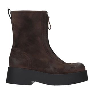 Premiata M7144 Bottine - Femme - Chaussures - Brun - Taille: 38 EU