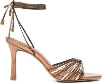 Kurt Geiger Femme, Chaussures, Brun, Taille: 36 EU Multi Strap Tie Sandal