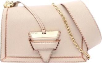 Loewe Pre-owned Sac bandouli&egrave;re en cuir souple Barcelona 2Way - Femme - Pre-owned - Beige - Taille: ONE Size