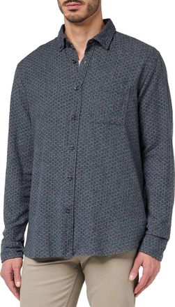 Camel Active Herren 409119/8s59 Hemd, Graphit, M