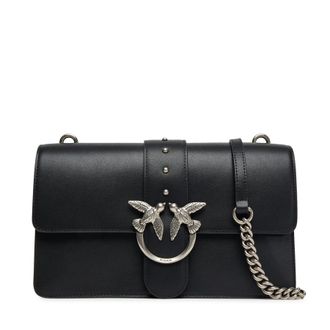 Pinko Handtasche PINKO Love One Classic ST.CL Al 25-26 PLTT 105857 A0F1 Schwarz