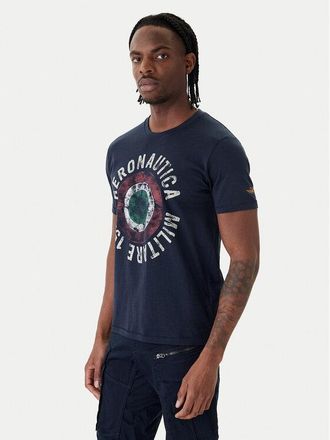 Aeronautica Aeronautica Militare T-Shirt 261TS2538UJ00727 Dunkelblau Regular Fit
