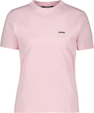 Jacquemus Damen T-Shirt aus Baumwolle GROS GRAIN MC