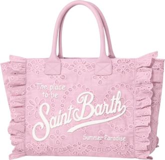 MC2 Saint Barth Femme, Sacs, Rose, Taille: ONE Size Vanity Volant Bag