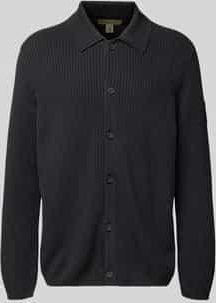 Marc O'Polo Regular Fit Strickjacke aus reiner Baumwolle - Marc OPolo × DFB Travel Collection