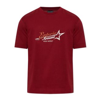 Emporio Armani Herren, Oberteile, Rot, 2XLGr&ouml;&szlig;e