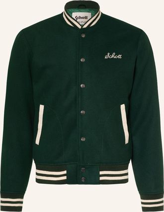 Schott NYC Schott Nyc College-Jacke gruen