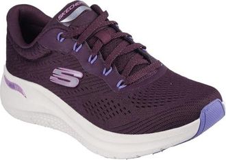 Skechers Femme Arch FIT 2.0 BIG League Basket, Violet, 39.5 EU