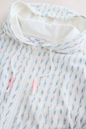 Next Kapuzenpullover Frottee-Hoodie mit durchgehendem Rei&szlig;verschluss (1-tlg)