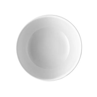 Alessi Itsumo NF07/38 20 - Saladier Design, Usage Quotidien, Esth&eacute;tique Minimale, en Porcelaine Blanche, Diam&egrave;tre 20 cm