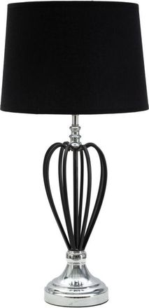 Charme 1921 Darky Silver Table Lamp cm ø 28x56