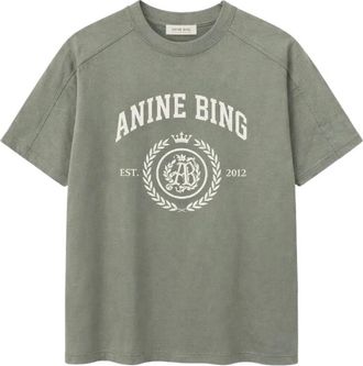 Anine Bing Femme, Tops, Vert, Taille: 40 FR T-Chemises