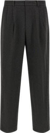 Dunst Pantalon &agrave; double pli - Homme - Pantalons - Gris - Taille: S
