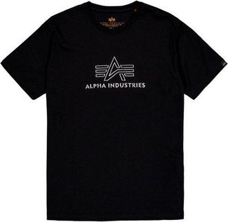 Alpha Industries T-Shirt Basic Mid Logo TPU T-Shirt