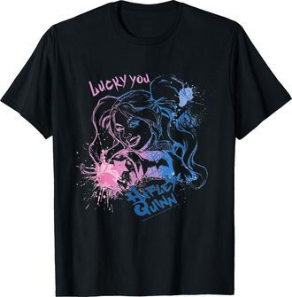 Harley Quinn Lucky You Harley Quinn Lebendige Pop-Art T-Shirt