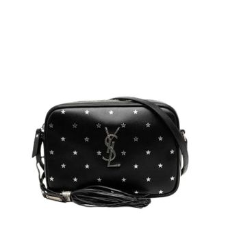 Saint Laurent Pre-owned Sac bandouli&egrave;re Lou en cuir - Femme - Pre-owned - Noir - Taille: ONE Size
