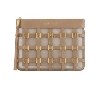 Elisabetta Franchi Femme, Sacs, Beige, Taille: ONE Size Elisabetta Franchi Bags