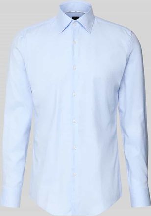 HUGO BOSS Slim Fit Businesshemd aus Baumwoll-Mix Modell HANK