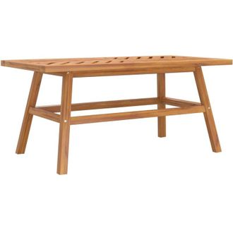 vidaXL Table basse 100x50x45 cm bois massif dacacia vidaXL