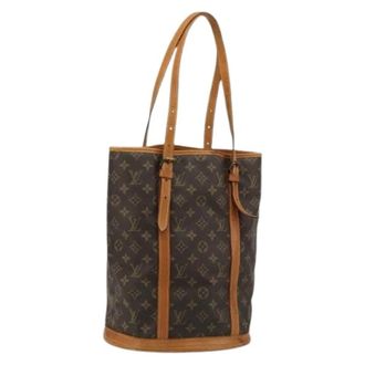 Louis Vuitton Pre-owned Monogram Canvas Bucket Bag - - Pre-owned - Damen - Braun - ONE SIZE