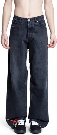 Off-white MAN BLACK JEANS