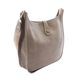 Herm&egrave;s Pre-owned Cuir sacs-ports-paule - Femme - Pre-owned - Brun - Taille: ONE Size