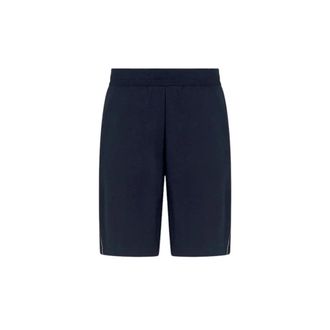 Emporio Armani Homme, Shorts, Bleu, Taille: 3XL Train Logo Bermuda